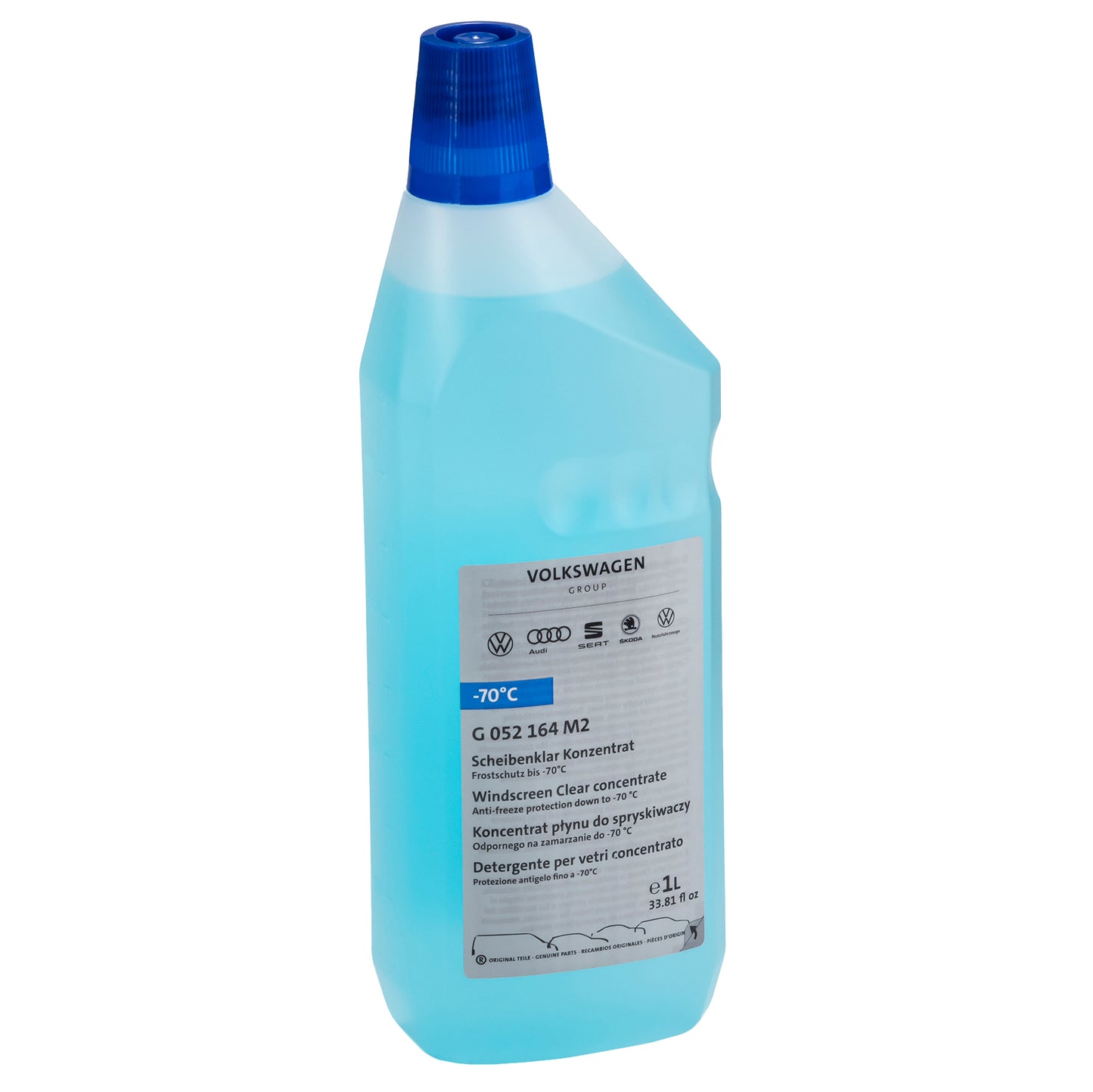 VW disc clear concentrate G052164M2, antifreeze up to -70 °C, 1L ...