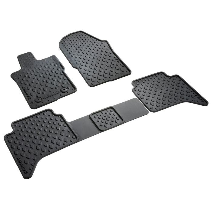 VW Amarok II (T1) rubber mats, 4 pieces, front and rear, 2HJ06150082V